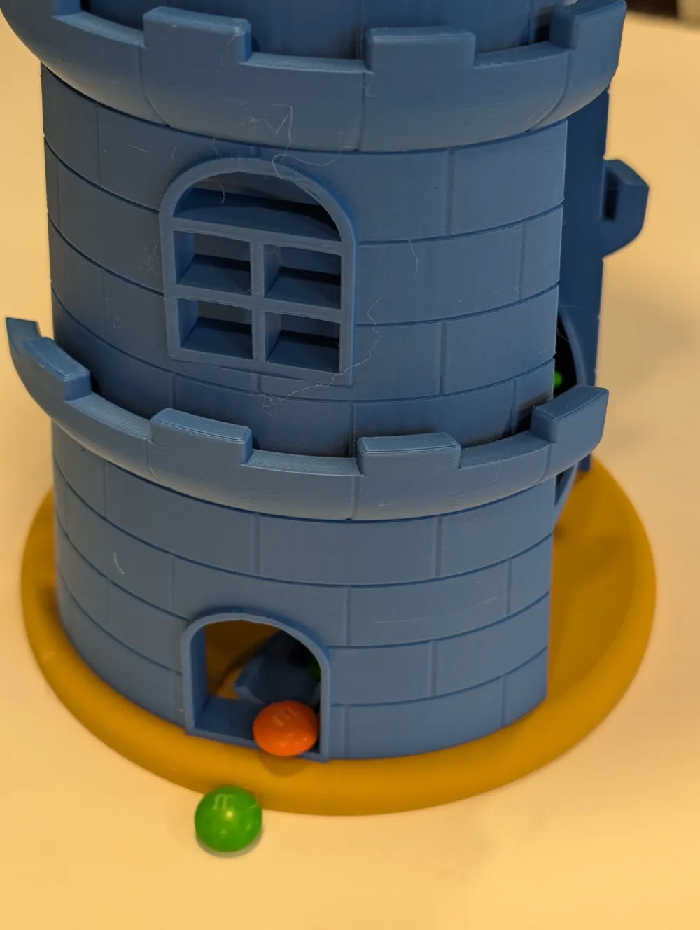 Castle Candy Dispenser with Slide - Free 3D Print Model - MakerWorld