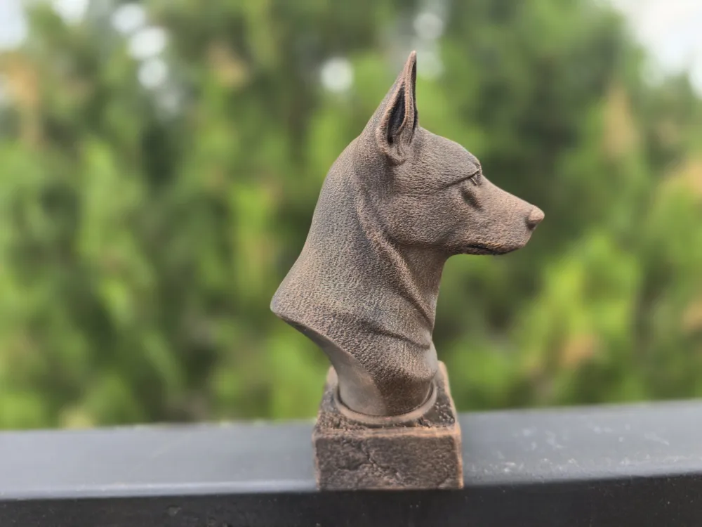 AUSTRALIAN KELPIE BUST - Free 3D Print Model - MakerWorld
