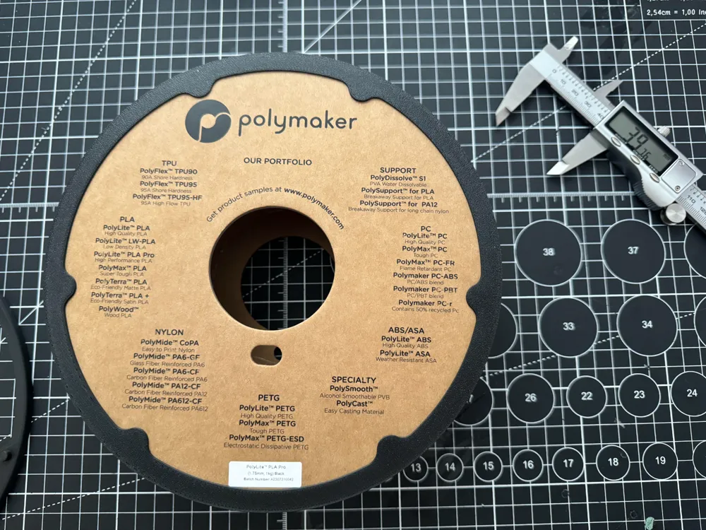 PolyMaker/PolyLite/PolySonic AMS Spool Adapter by bennny MakerWorld ...