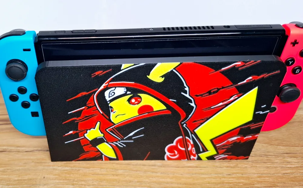 PikaRuto Switch Shell by Kmit3D MakerWorld: Download Free 3D Models