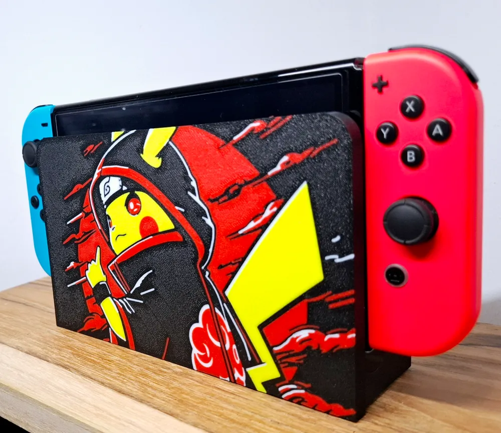 PikaRuto Switch Shell by Kmit3D MakerWorld: Download Free 3D Models