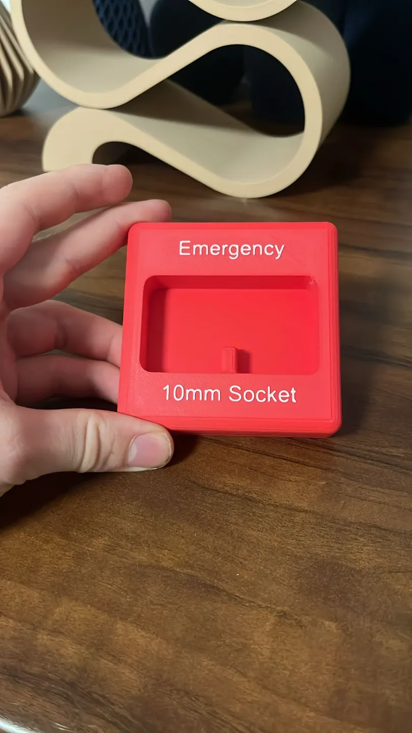 Emergency Fire Alarm 10mm Socket by MN Printsolution - MakerWorld