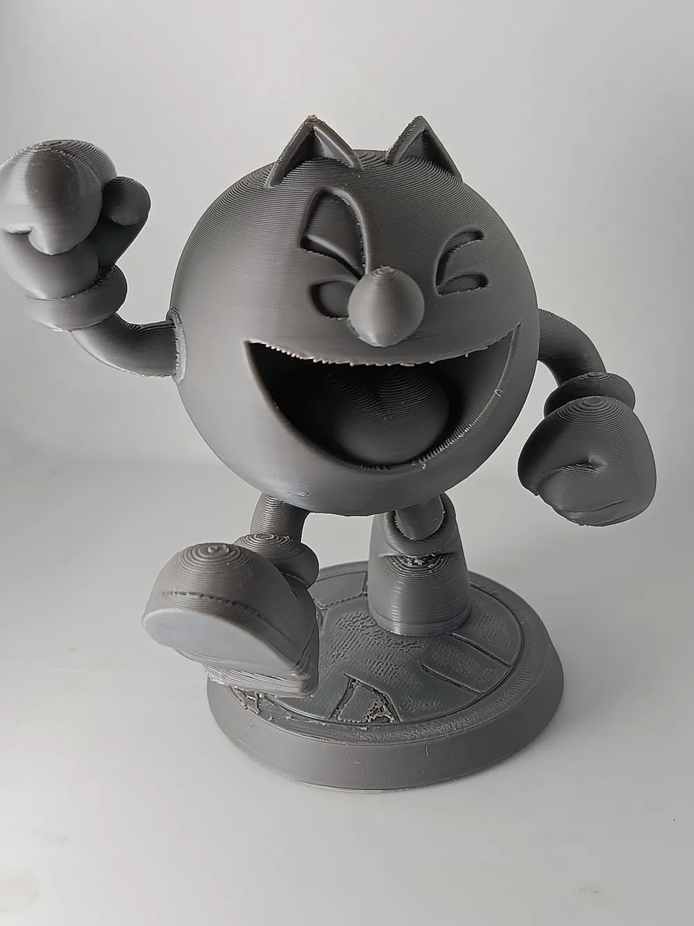 Vintage jumping Pac Man figurine by Neoflix3d MakerWorld: Download Free ...