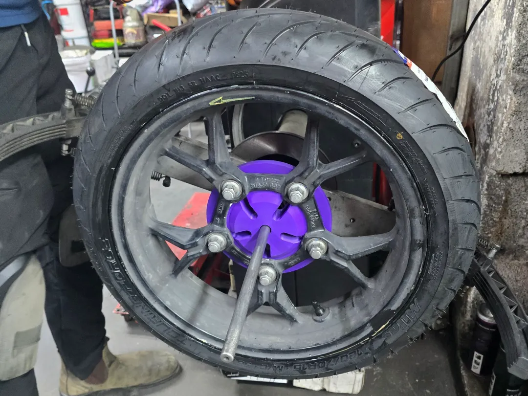 Yamaha Niken Adaptor to Wheel Balancing Machine by ShmilCat MakerWorld ...