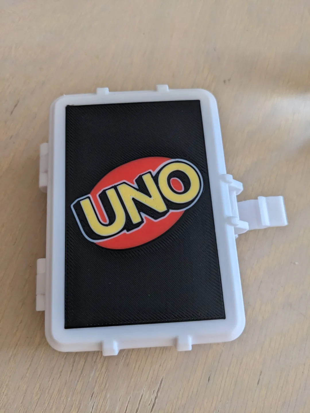UNO Card Game Box - Remix to print in place without hardware Remixed by ...