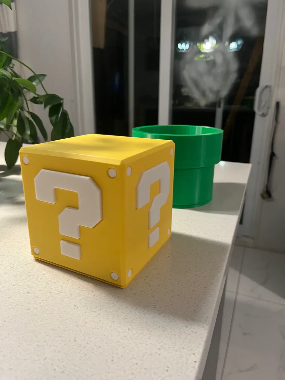 Super Mario ? Storage Box and Coaster set x5 by Tommy Gun - MakerWorld