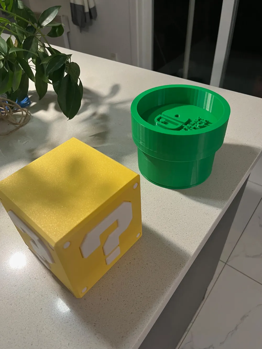 Super Mario ? Storage Box and Coaster set x5 by Tommy Gun - MakerWorld