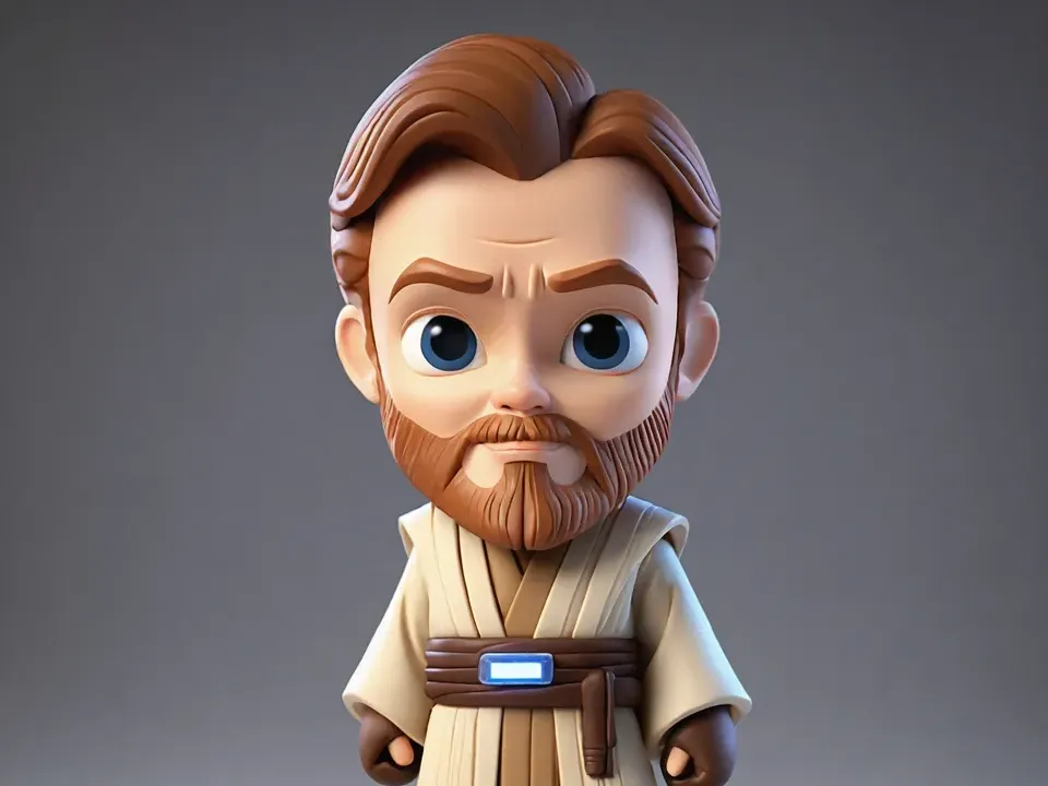 Obi-Wan Kenobi by BricksByOskar MakerWorld: Download Free 3D Models