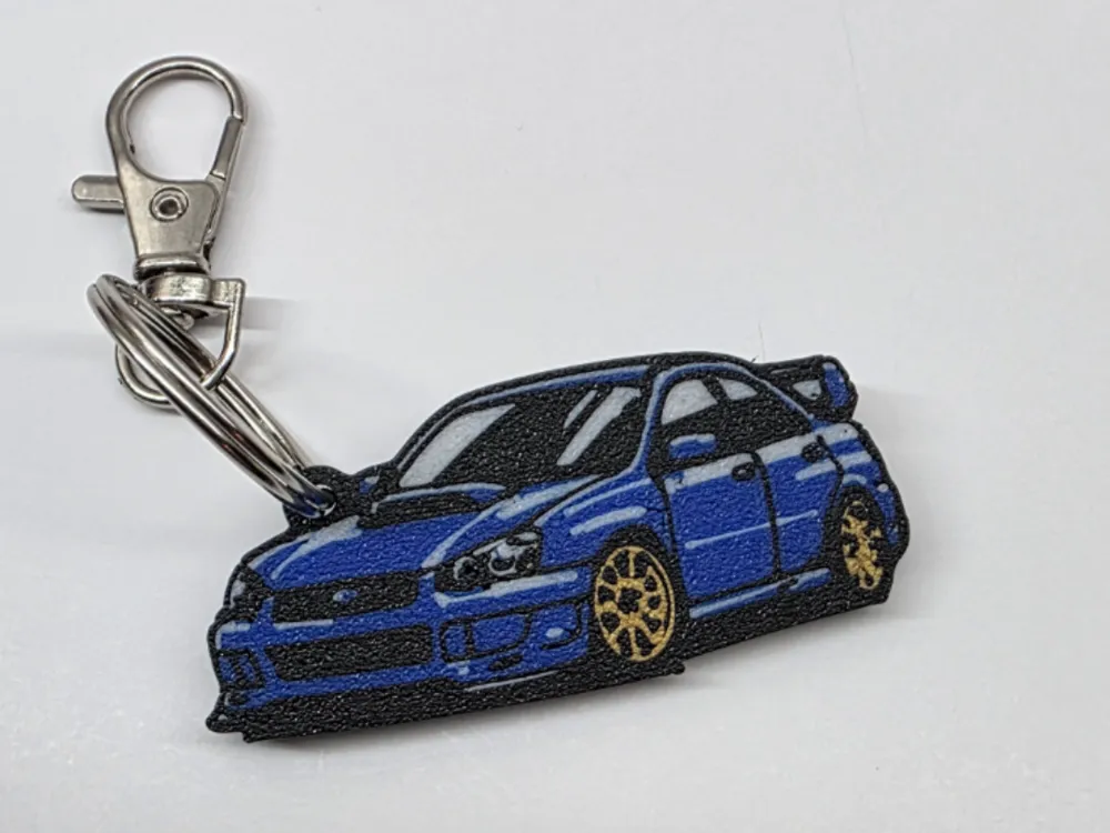 blobeye sti keychain - Free 3D Print Model - MakerWorld
