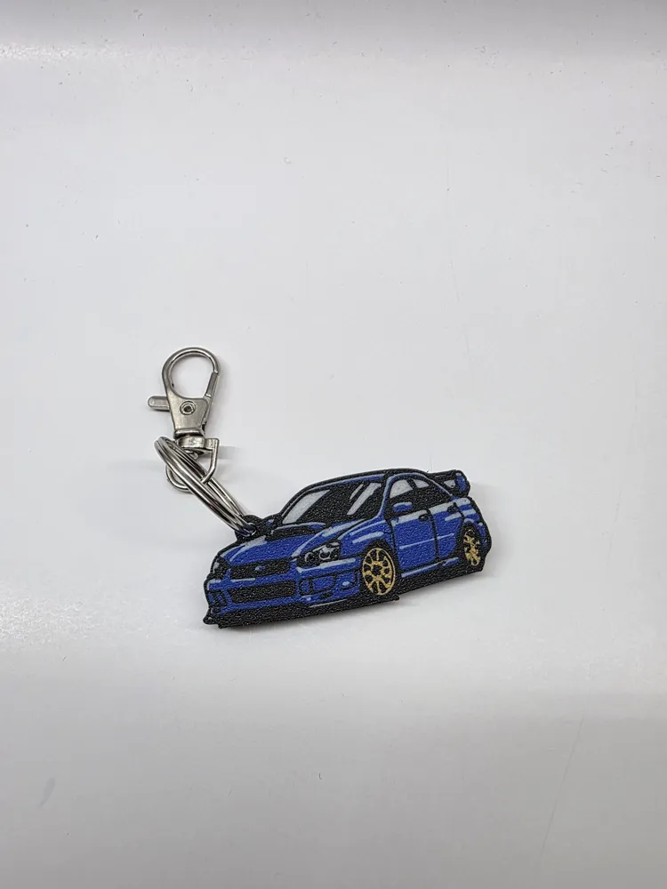 blobeye sti keychain - Free 3D Print Model - MakerWorld