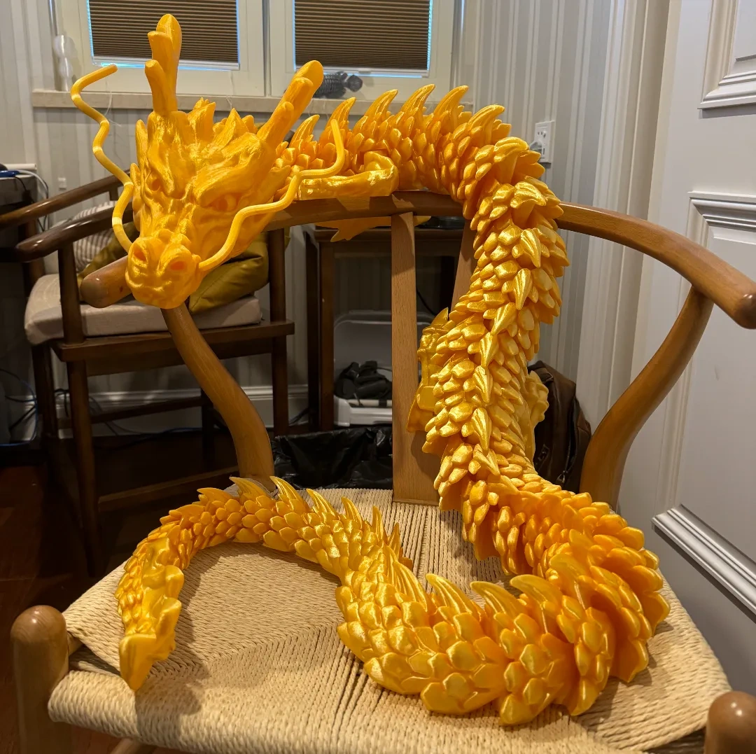 A1 mini 1.5 Meter Chinese Dragon (Plug-in Connection) Remixed by 玩火 ...