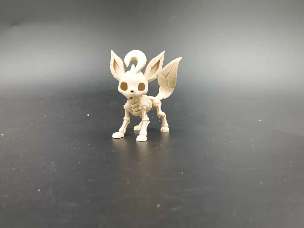 Leafeon Skeleton Pokemon Kawaii - Anime - Toy by drakeforge3d ...