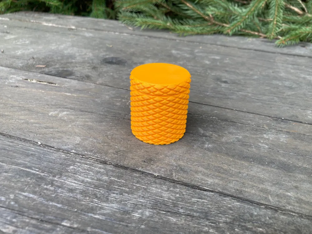 Knurled box - container by Marko3D MakerWorld: Download Free 3D Models