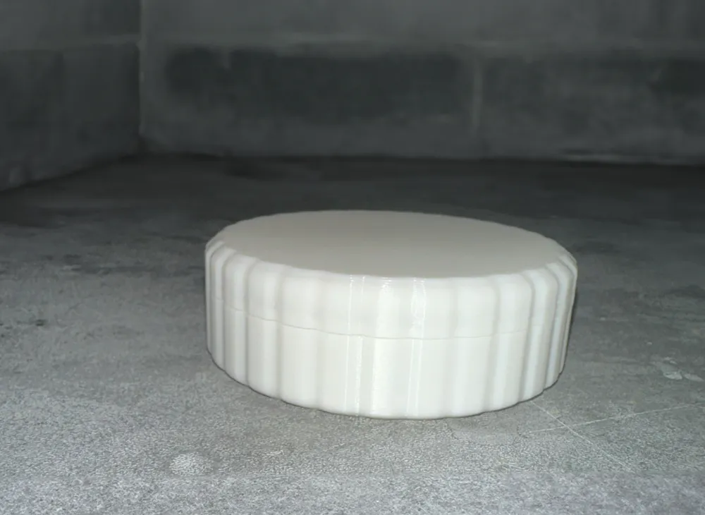 Stylish Round Storage Container by denkovic - MakerWorld