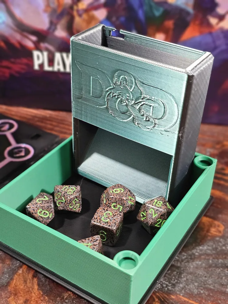 Dice Book for Dungeons and Dragons - Free 3D Print Model - MakerWorld