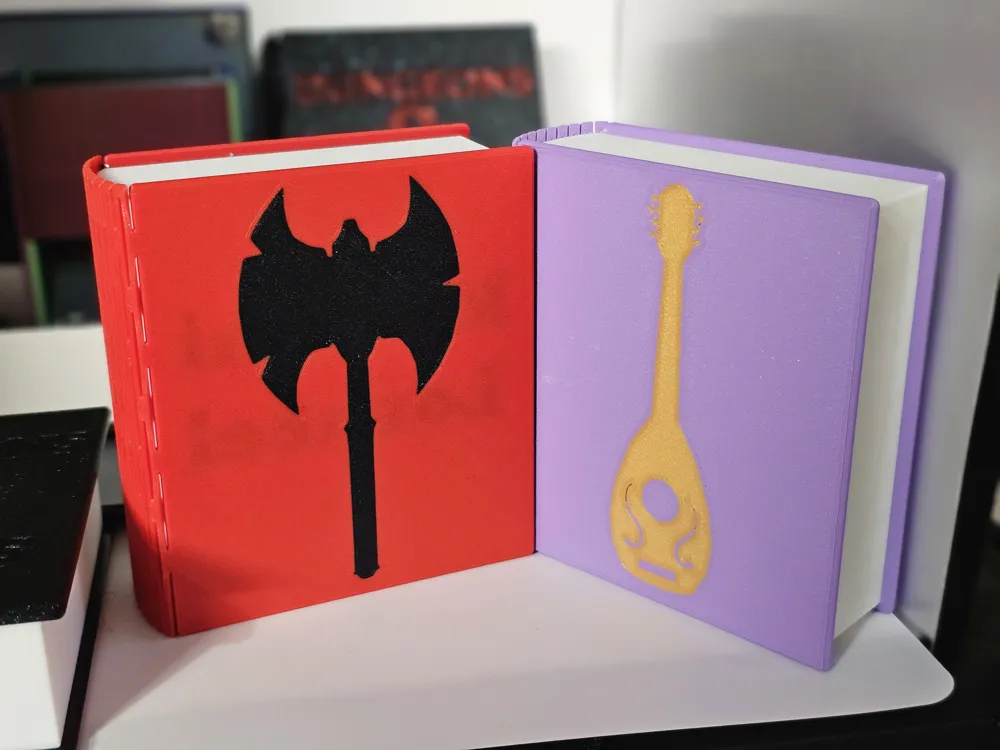 Dice Book for Dungeons and Dragons - Free 3D Print Model - MakerWorld