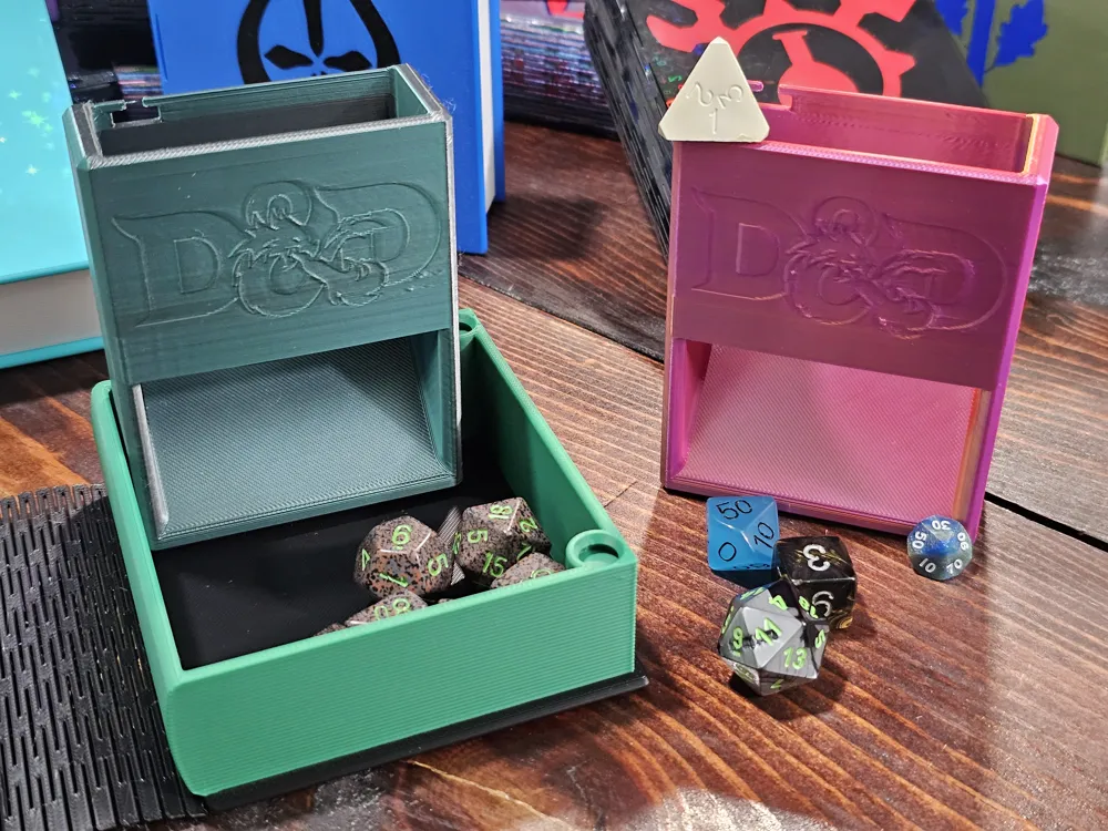 Dice Book for Dungeons and Dragons - Free 3D Print Model - MakerWorld