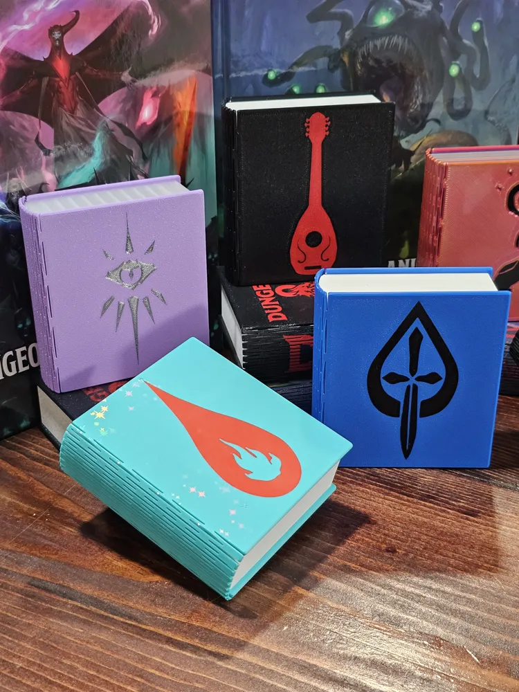 Dice Book for Dungeons and Dragons - Free 3D Print Model - MakerWorld