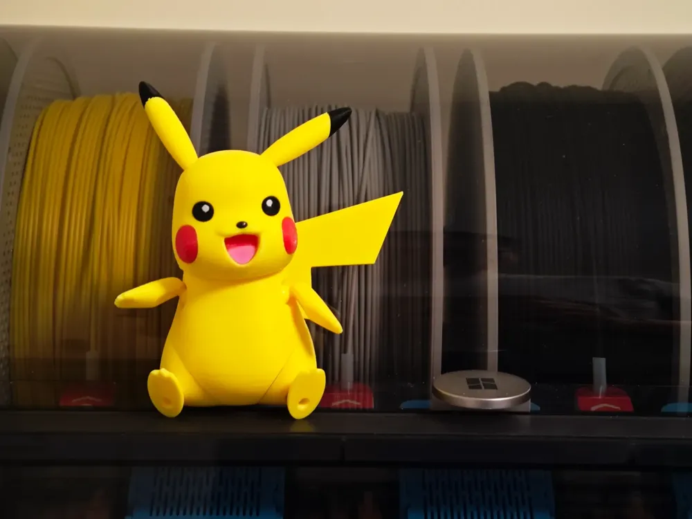 Articulated Pikachu - Free 3D Print Model - MakerWorld