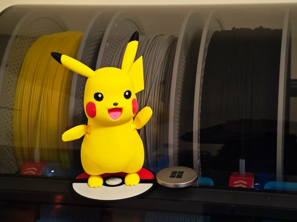Articulated Pikachu - Free 3D Print Model - MakerWorld