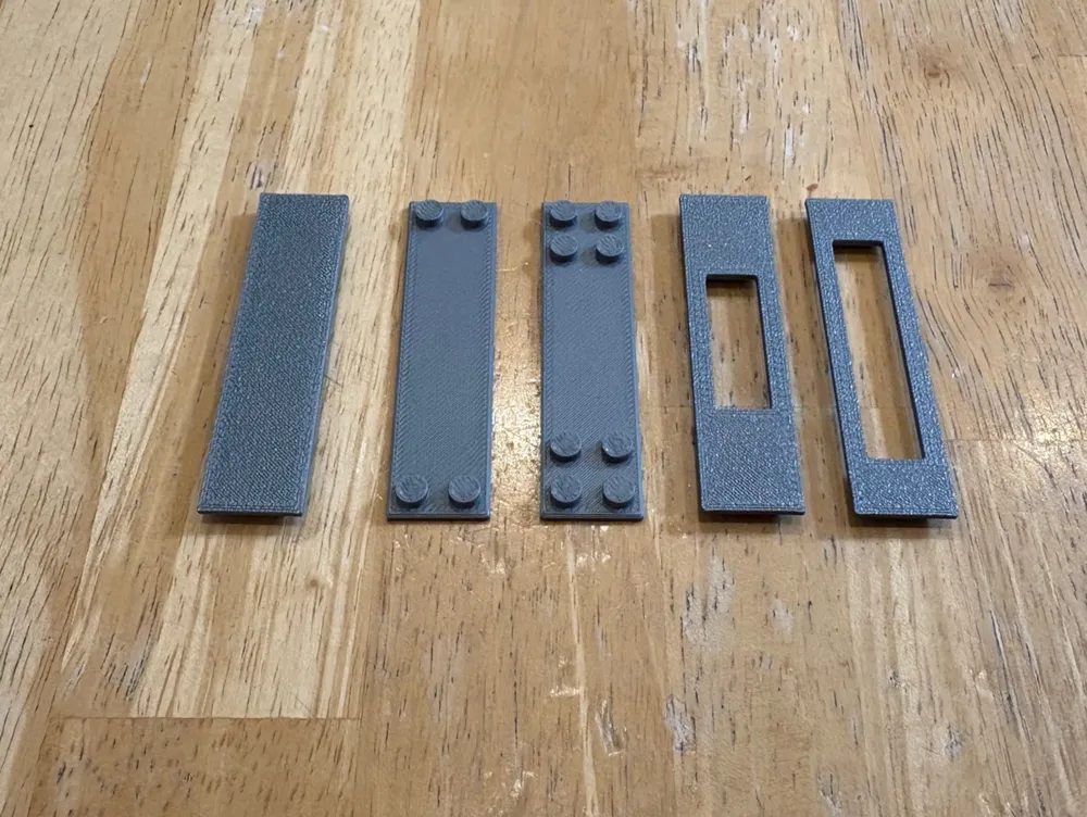 Brick Compatible 2x8 Baseplate Train Track Joiners by Fun&Functional ...