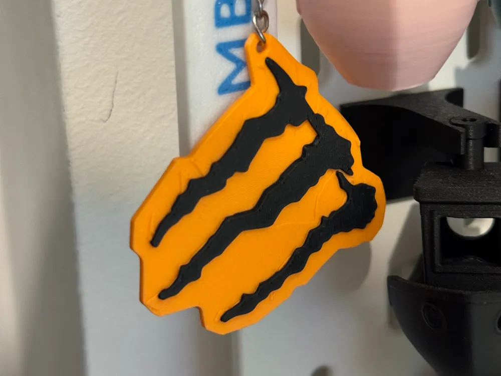 Monster Keychain - Free 3D Print Model - MakerWorld