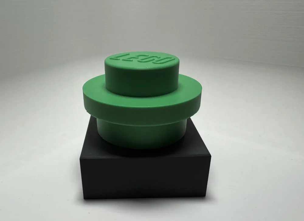 Giant Brick 1x1 Square Plate (10:1 Scale) by AaronMan2 - MakerWorld