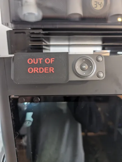 Bambu Printer ( p1s &X1) out of order sign by dw2364 - MakerWorld