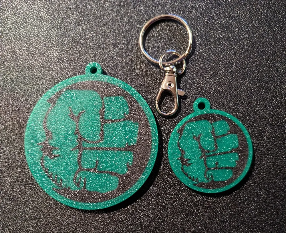 Hulk Keychain by Garber Creations - MakerWorld