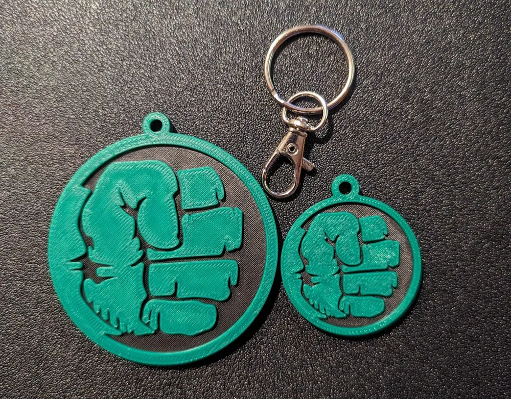 Hulk Keychain by Garber Creations - MakerWorld
