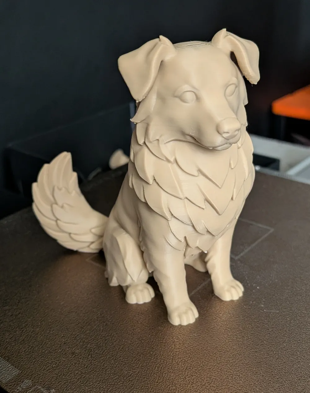 Australian Shepherd Statue - Free 3D Print Model - MakerWorld