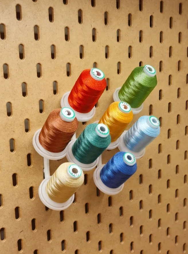 IKEA SKÅDIS Double Small Thread Spool Holder by SpruceWorks MakerWorld ...