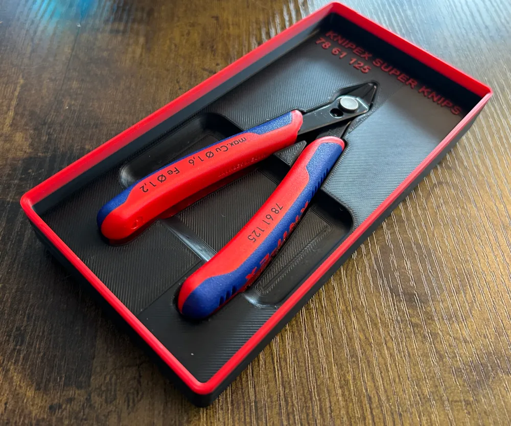 Gridfinity Knipex Super Knips 78 61 125 by MasterChef213 - MakerWorld