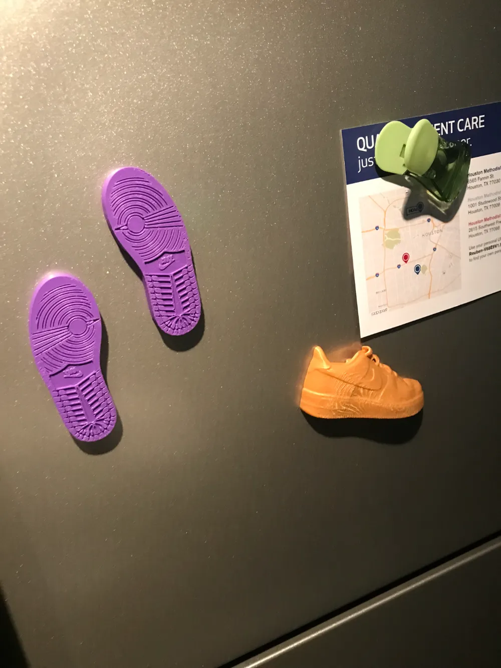 Nike Bottom Shoe Print Fridge Magnet by r.cheeks - MakerWorld