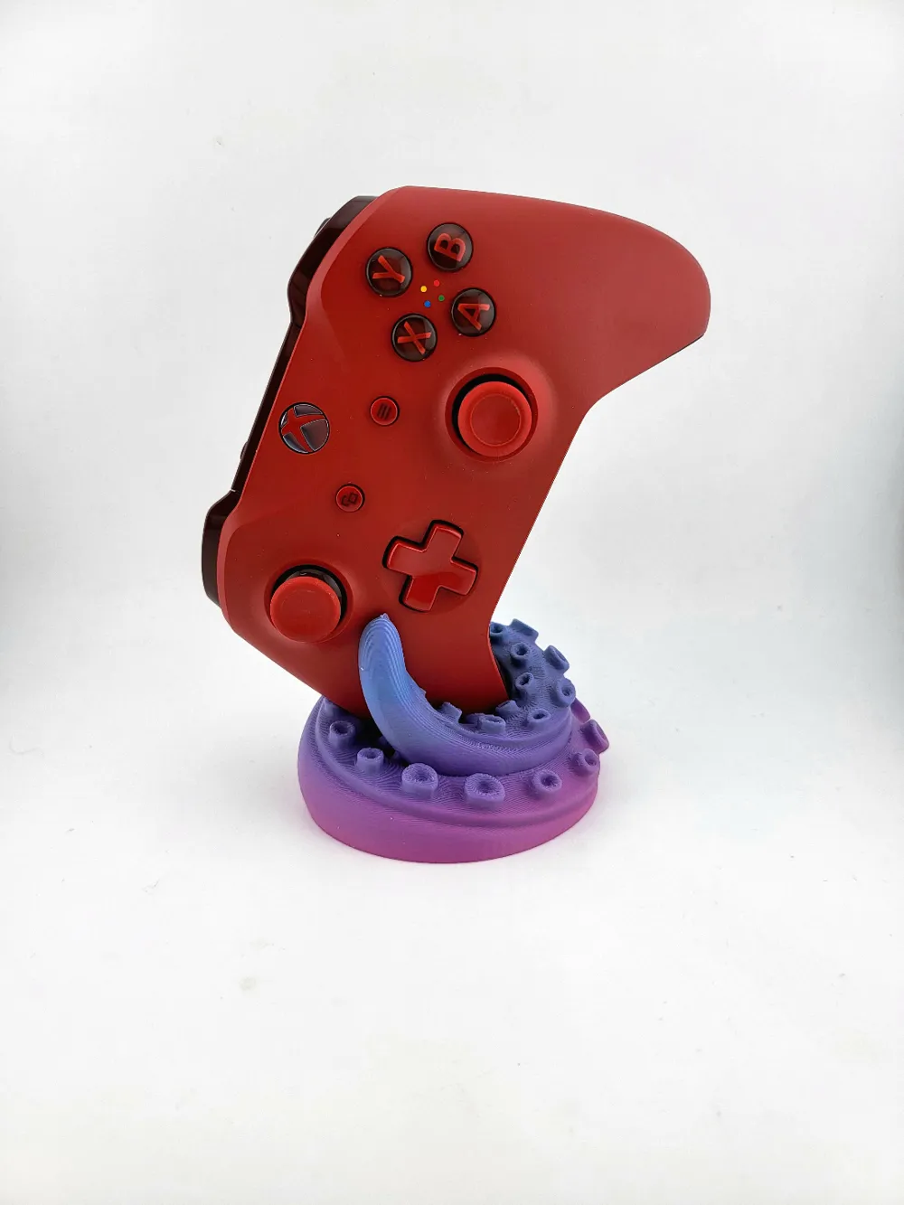 xbox controller stand tentacle kraken octopus - Free 3D Print Model ...