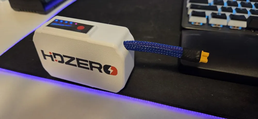 Battery case for HDZERO FPV goggles - Free 3D Print Model - MakerWorld