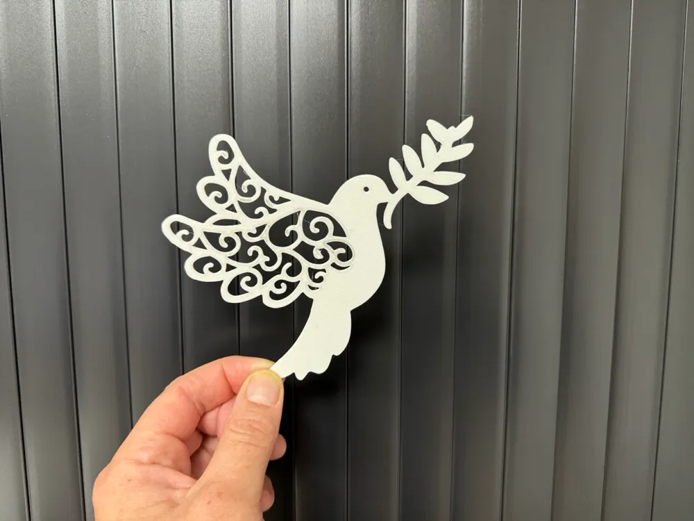 Decor Dove wall art by G3dFactory - MakerWorld