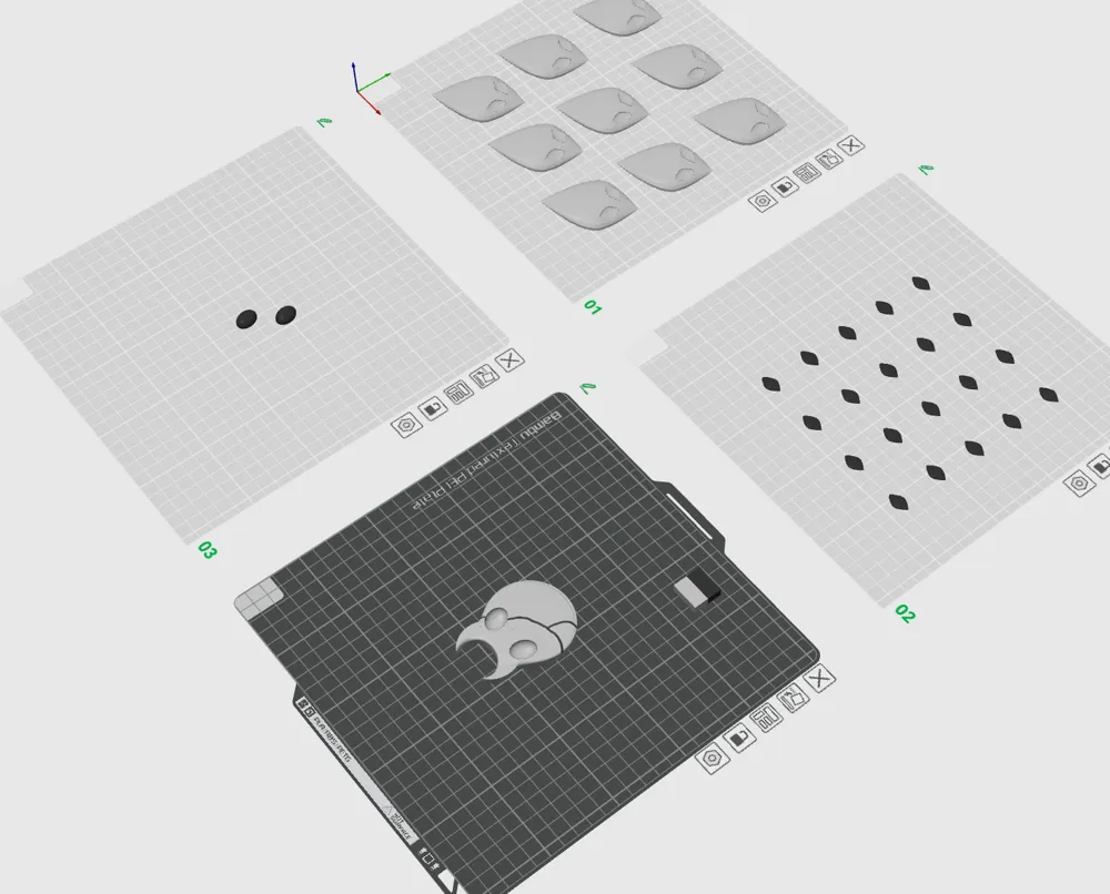 Hollow Knight Silksong Fractured Mask Magnet by Patrickitron MakerWorld: Download Free 3D Models