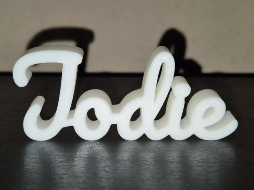 Jodie Name Sign Display Decor by GabT MakerWorld: Download Free 3D Models