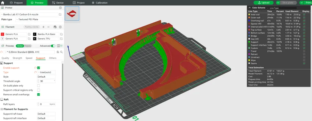 AMS Led Ring Light Riser by 3d Print Canada Studio MakerWorld: Download ...