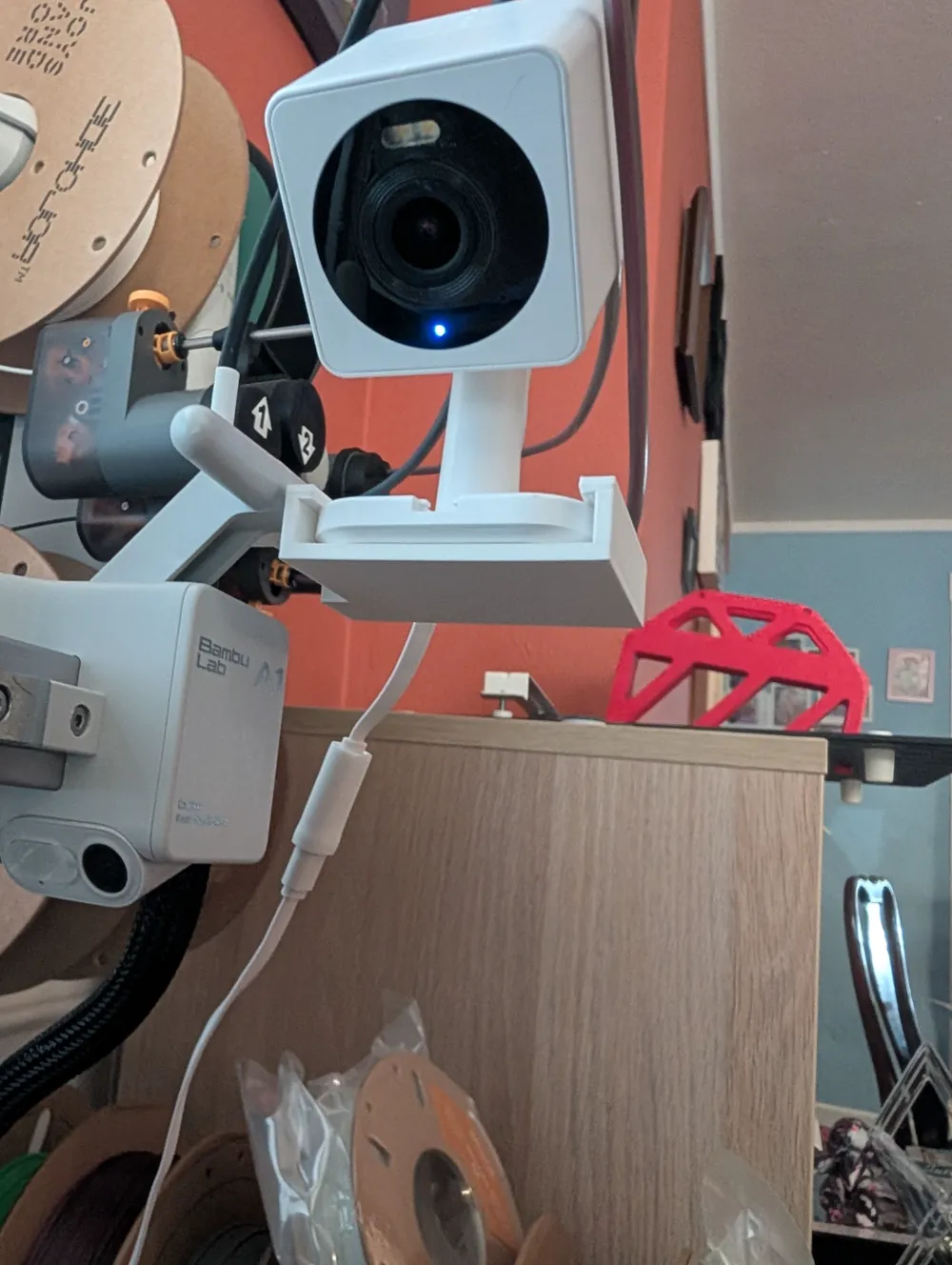 Bambu A1 / A1 mini Wyze Cam OG Mount - Free 3D Print Model - MakerWorld
