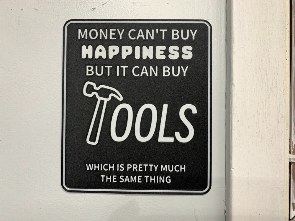 Tools Sign by Ahrenp - MakerWorld