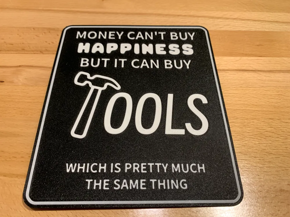 Tools Sign by Ahrenp - MakerWorld