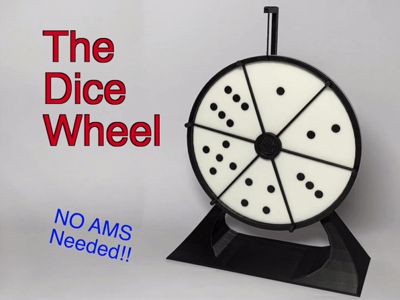 The Dice Wheel (No AMS Needed) by FGorgo - MakerWorld