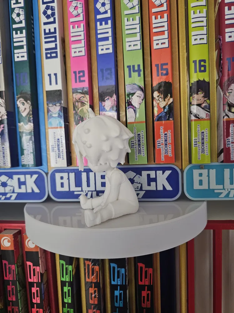 Seishirō Nagi Blue Lock Chibi - Free 3D Print Model - MakerWorld