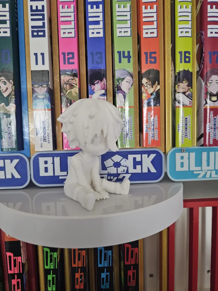 Seishirō Nagi Blue Lock Chibi by Dave MakerWorld: Download Free 3D Models