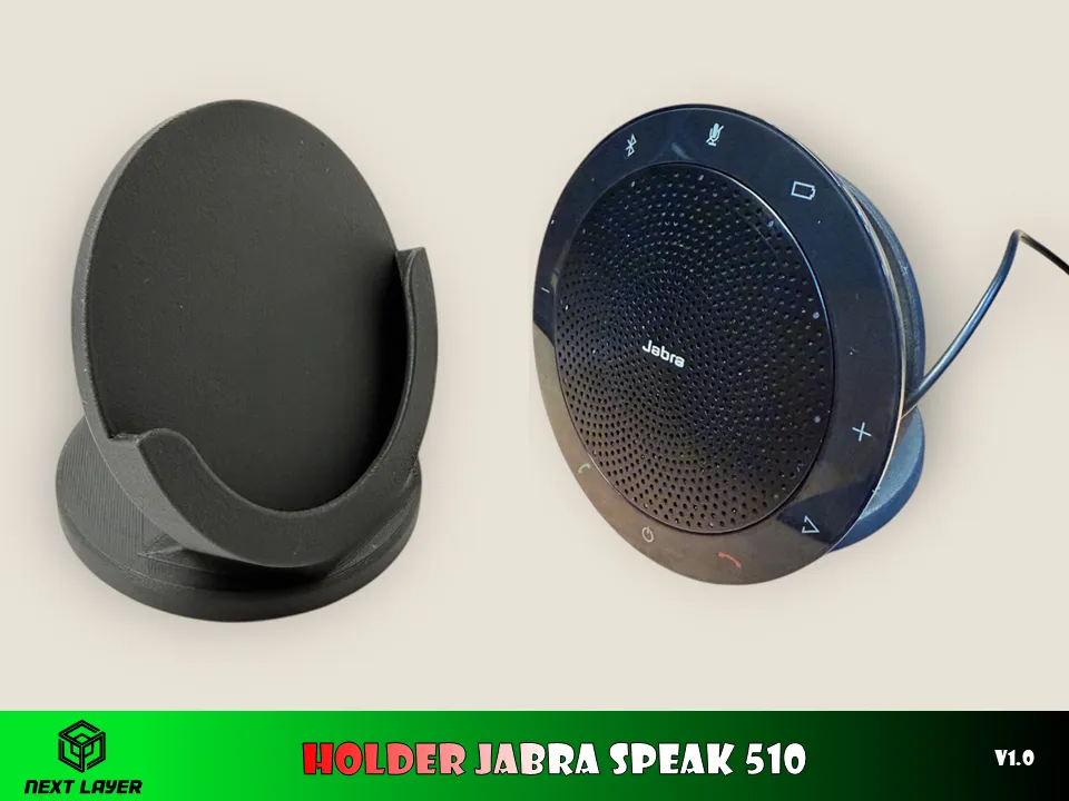 Holder Jabra Speak 510 by 3D_aniel MakerWorld: Download Free 3D Models