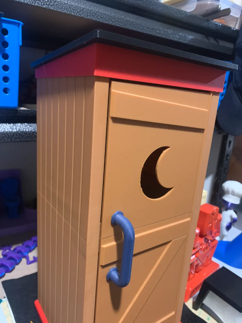 Toilet Paper Outhouse by Zzz3DSelkirk - MakerWorld