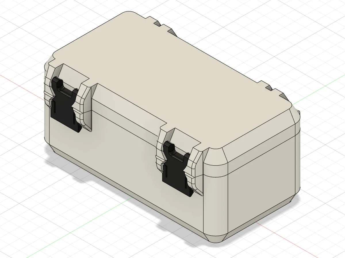 Snaplock box 90Lx175Wx80H (for tools on the desk) - Free 3D Print Model ...