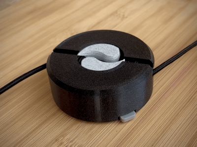 Retractable Cable Organizer - QuickReel - Free 3D Print Model - MakerWorld